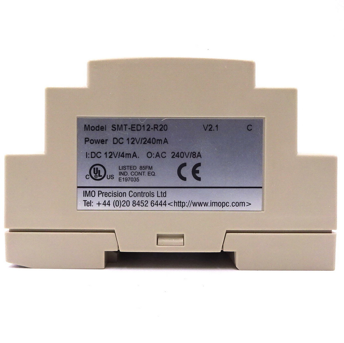 iSmart Intelligent Relay SMT-ED12-R20 IMO 12VDC 240mA - Axxa - Motor ...
