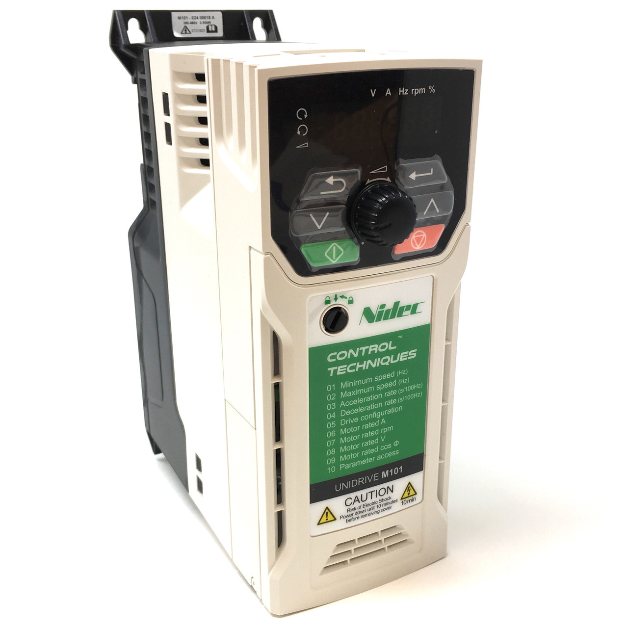Unidrive M101-02200075 Nidec - Control Techniques 1.5kW 7.5A 200/240VAC ...