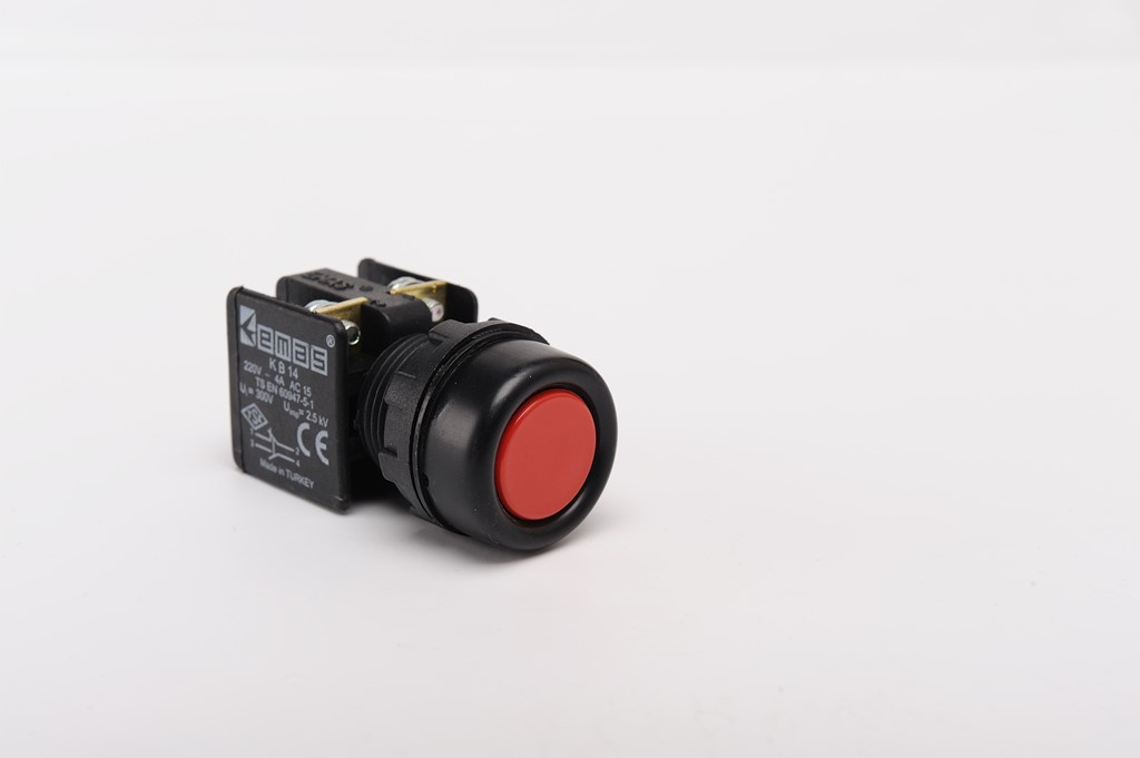 Push Button Red Double Circuit Red With Silicon Cover KB14RK EMAS ...