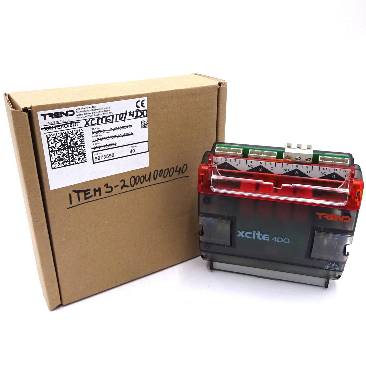 Expander Module XCITE/IO/4DO Trend 4 Outputs - Axxa - Motor Control ...