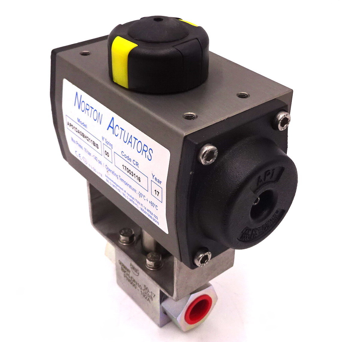 Ball Valve AP01DA0BH211BIS Norton Actuators 2Way 1/4"-2" *New* - Axxa ...