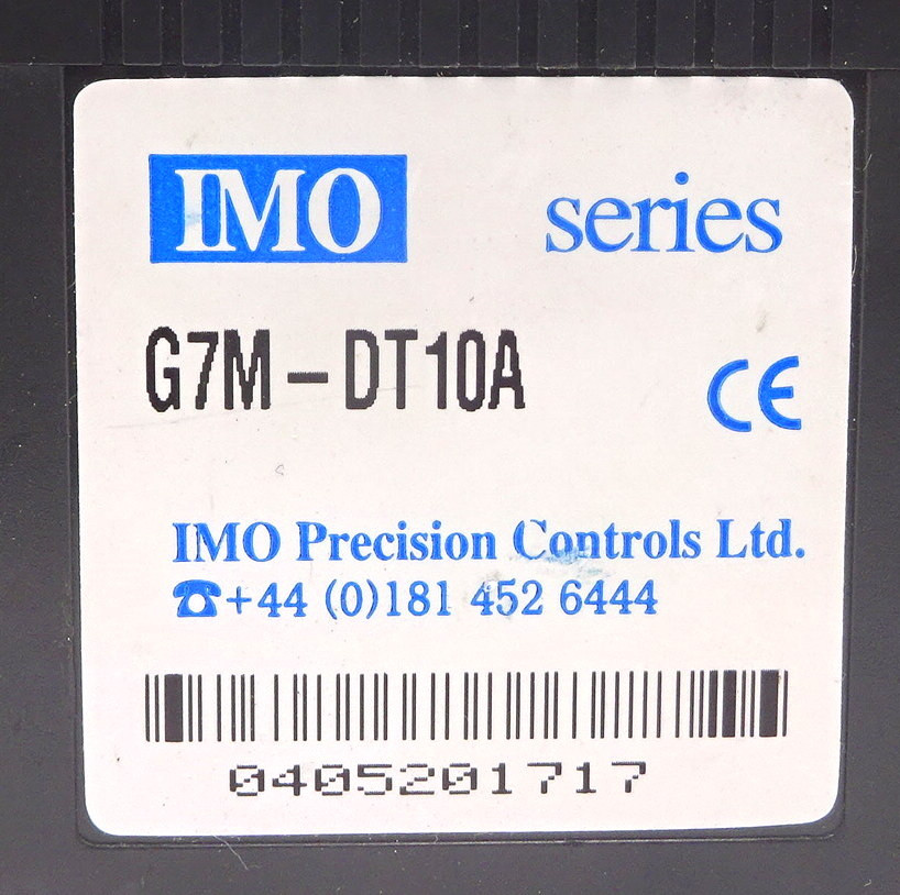 Programmable Logic Controller G7M-DT10A IMO *New* - Axxa - Motor ...