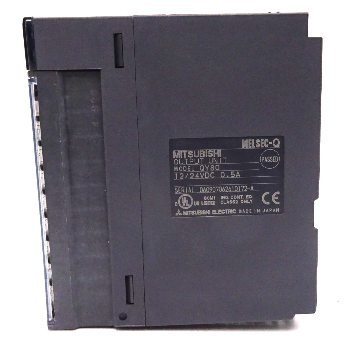 PLC I/O Module QY80 Mitsubishi 12-24VDC 0.5A - Axxa - Motor Control ...