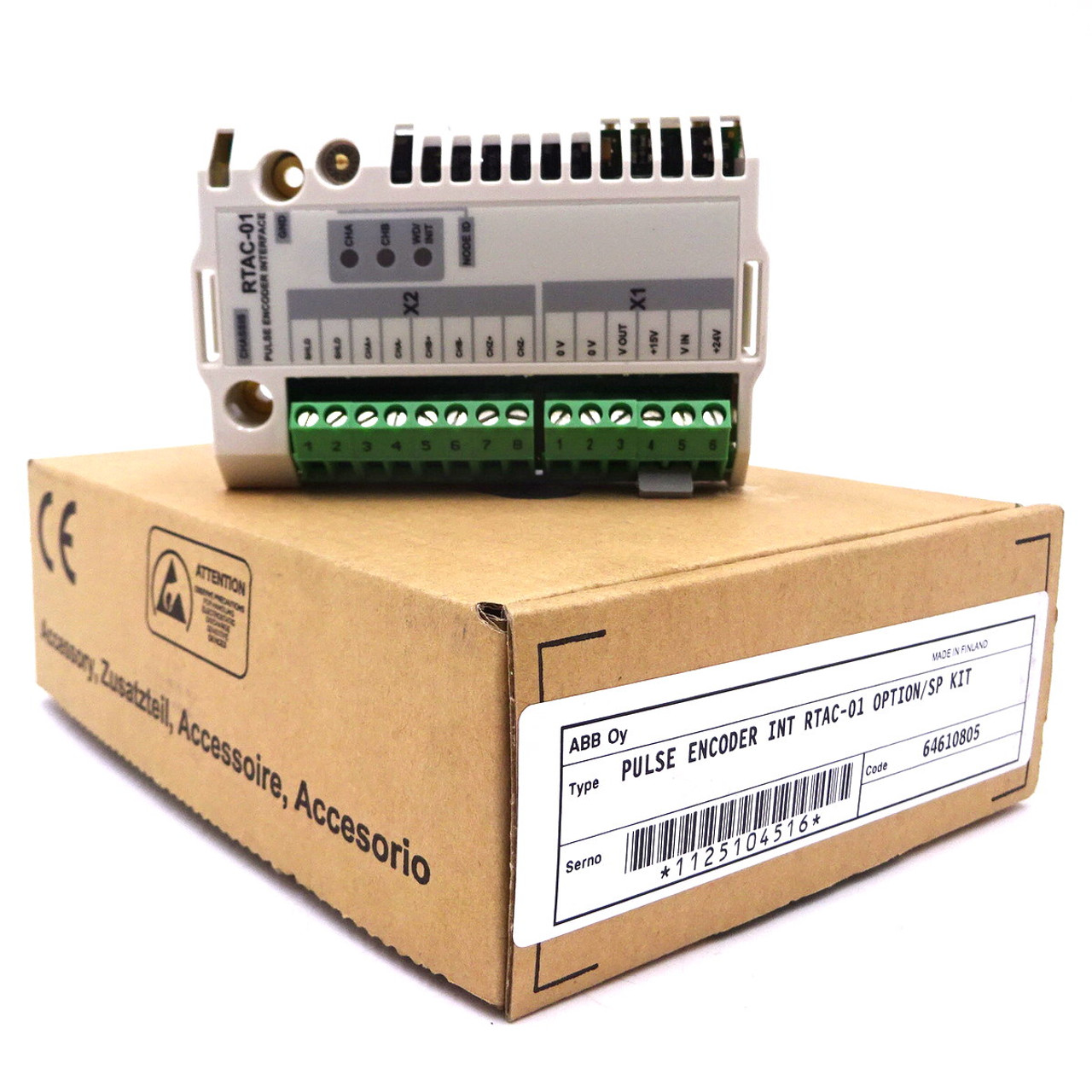 Pulse Encoder Interface RTAC-01 ABB - Axxa - Motor Control & Automation