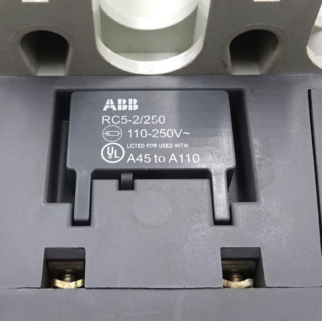 Contactor A210-30-110-84 ABB 110VAC 110kW - Axxa - Motor Control ...