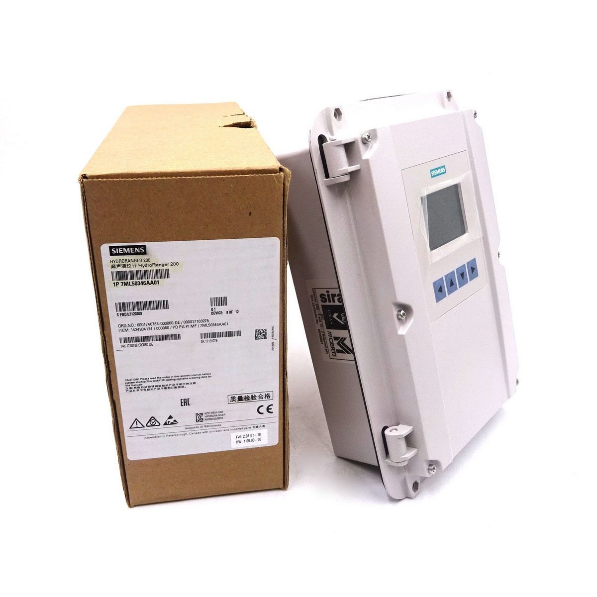 Ultrasonic Level Controller 7ML50346AA01 Siemens HydroRanger 200 ...