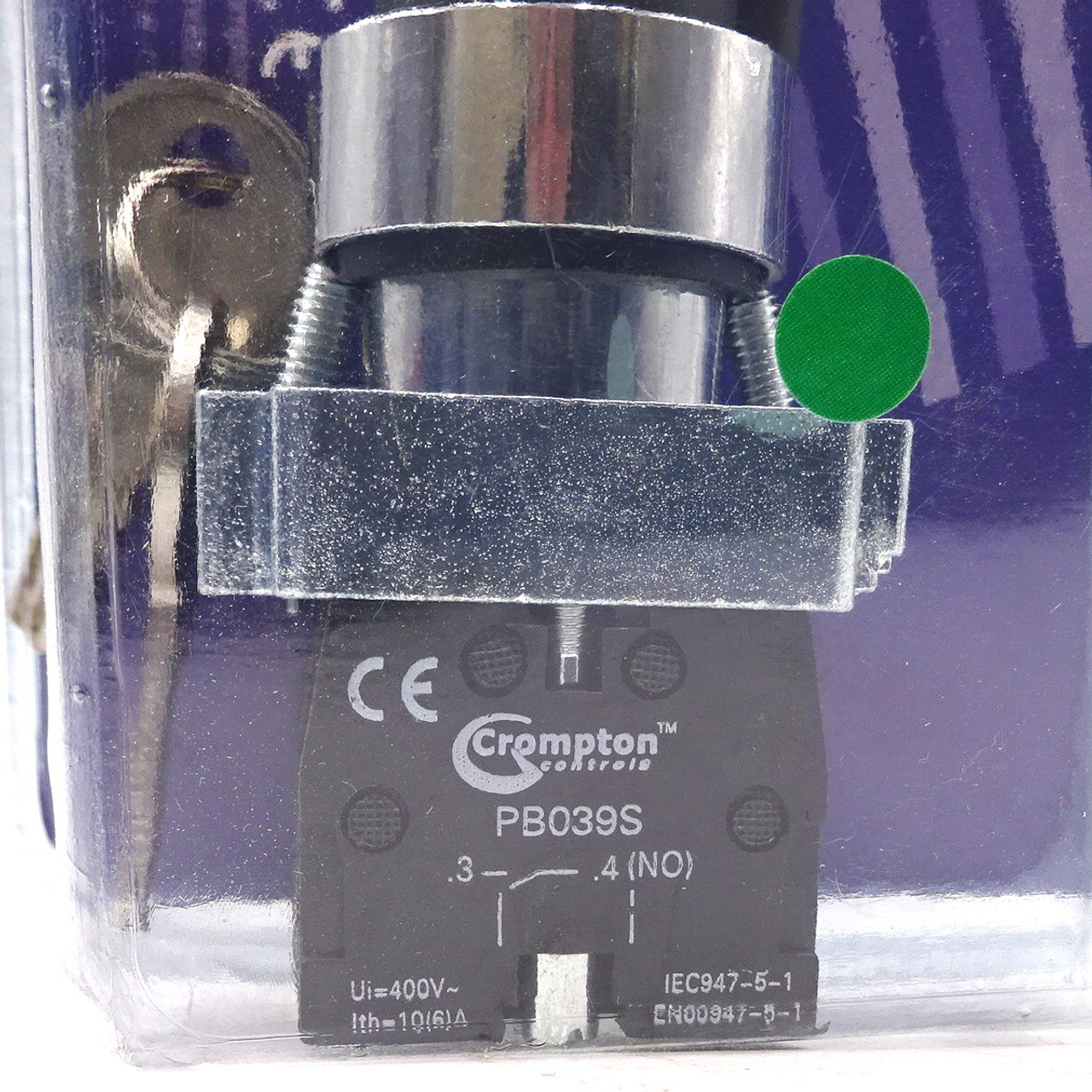 Key Switch PB032C2NOBP Crompton 3 Positions - Axxa - Motor Control ...