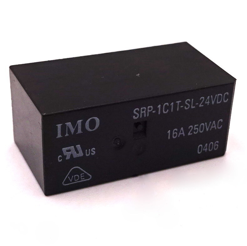 SCPO Relay SRP-1C1T-SL-24VDC IMO 250VAC 16A *New* - Axxa - Motor ...