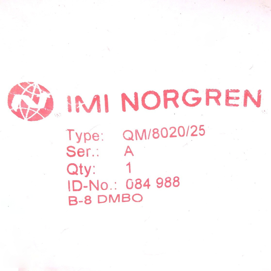 Clevis Mounting QM/8020/25 Norgren 20mm - Axxa - Motor Control & Automation
