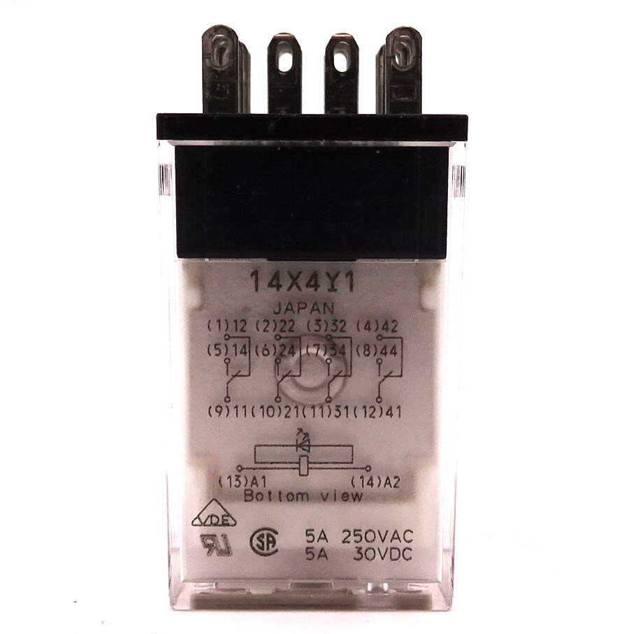 Power Relay MY4IN-24VAC Omron 24VAC *New* - Axxa - Motor Control ...