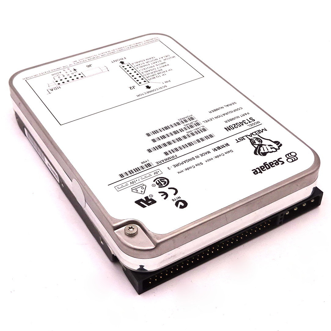 Hard Drive ST34520N Seagate 4.55GB 3.5" 7200rpm *New* - Axxa - Motor ...