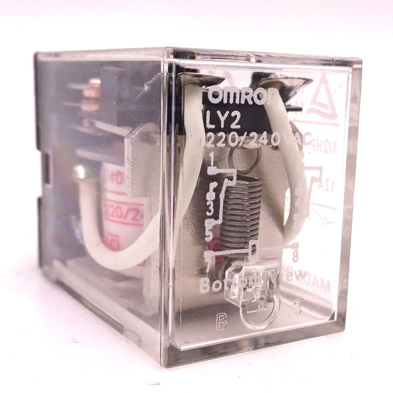 Power Relay LY2-230VAC Omron 230VAC *New* - Axxa - Motor Control ...