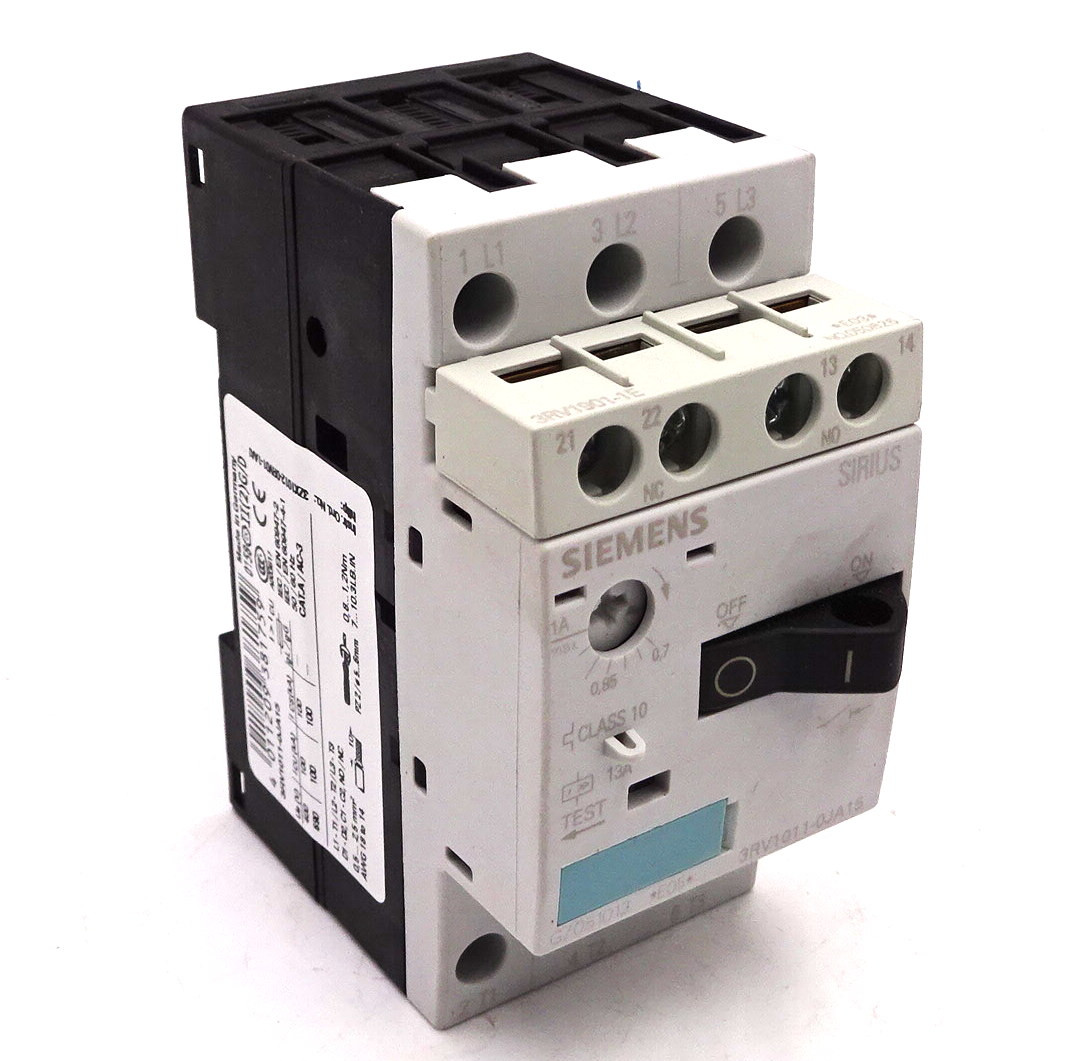 Circuit Breaker 3RV1011-0JA15 Siemens 0.7-1A - Axxa - Motor Control ...