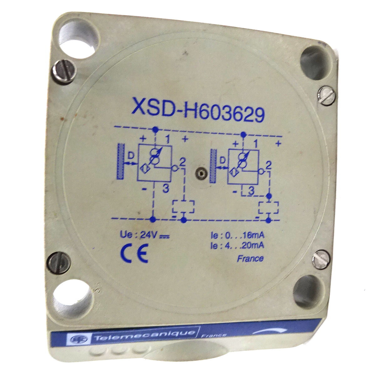 Proximity Sensor XSD-H603629 Telemecanique 24VDC *New missing backplate ...