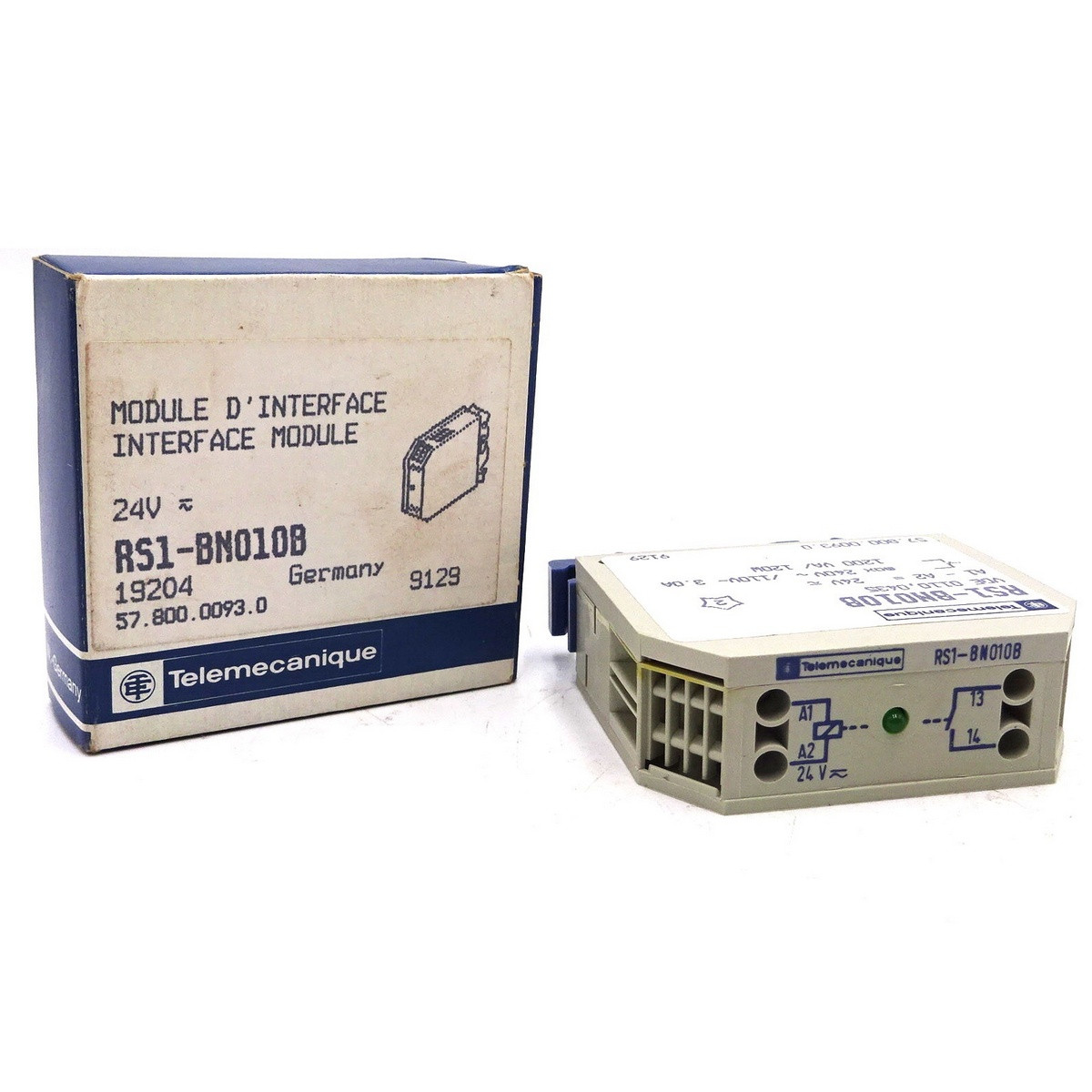 Interface Module RS1-BN010B Telemecanique 24VAC 3A 19204 - Axxa - Motor ...