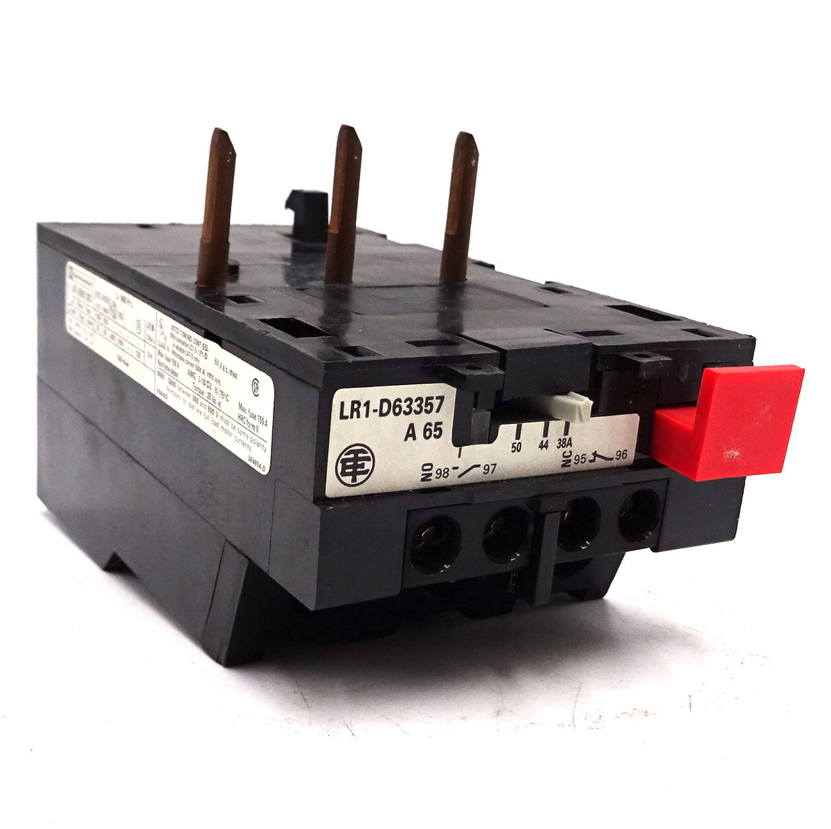 Overload Relay LR1-D63357 Telemecanique 38-50A *New* - Axxa - Motor ...