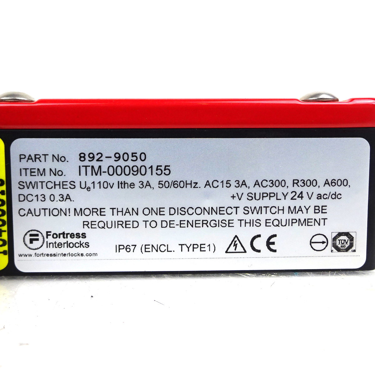 Interlock Switch 892-9050 Fortress Locks ITM-00090155 *New* - Axxa ...