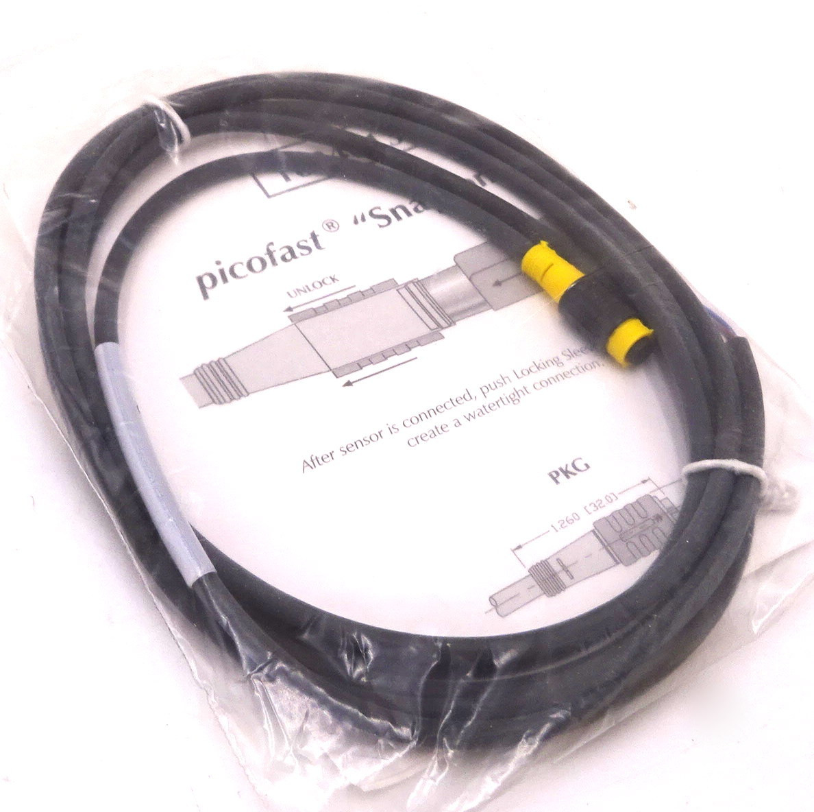Sensor Cable PKG-3Z-2/S90 Turck - Axxa - Motor Control & Automation