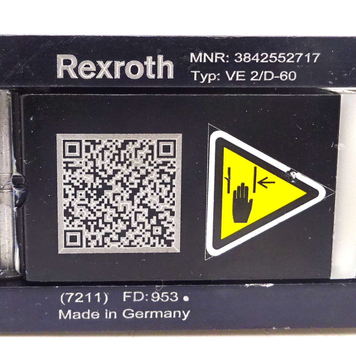 Stop Gate 3842552717 Rexroth VE 2/D-60 - Axxa - Motor Control & Automation