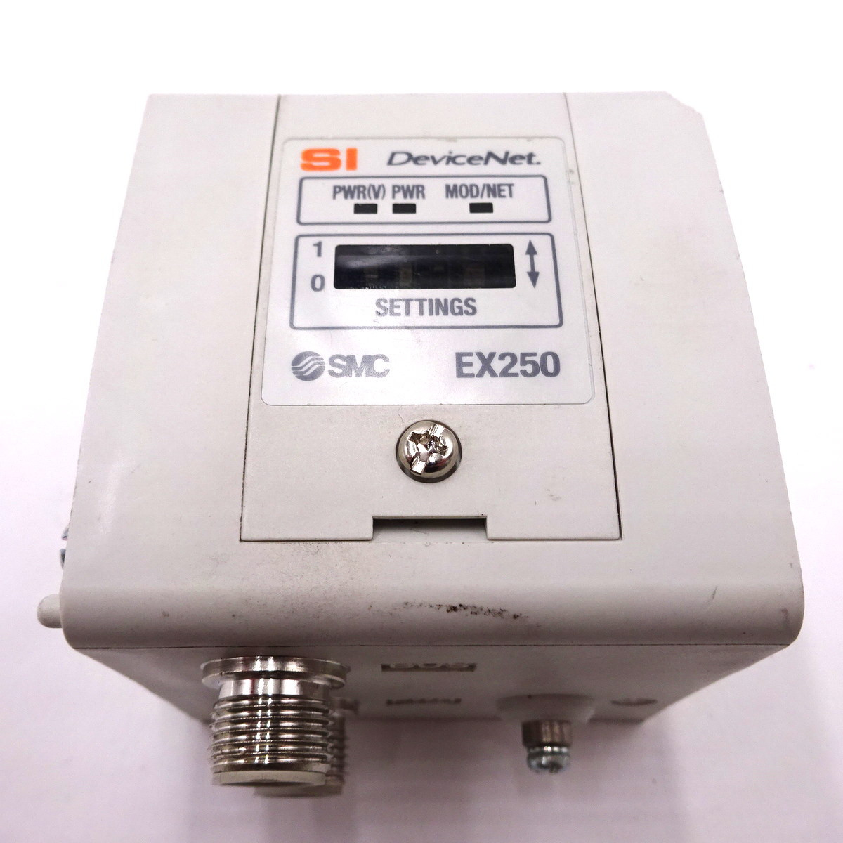 Serial Interface Unit EX250-SDN1 SMC 24VDC 100mA DeviceNet *Damaged ...