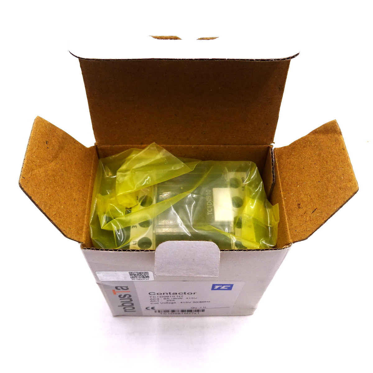 Contactor TC1D0910N7 C&S Electric AC-3 415V 9A 4kW 415VAC 50/60Hz 1NO ...
