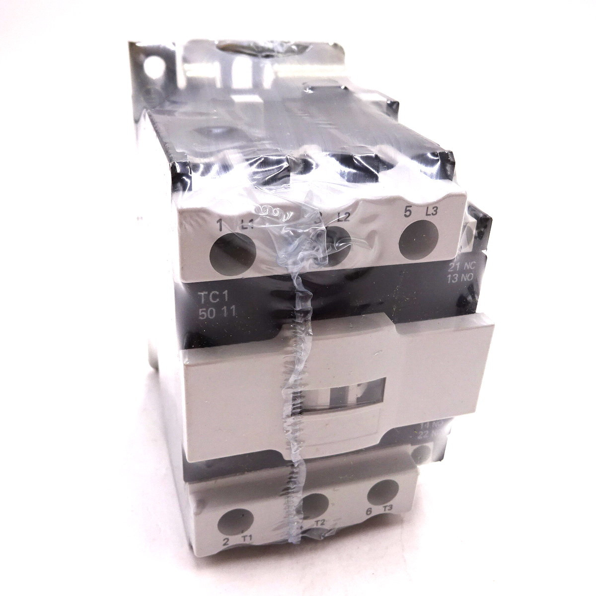 Contactor TC1D5011N7 Intertek AC-3 50A 22kW 415VAC 50/60Hz 3P 1NC+1NO ...