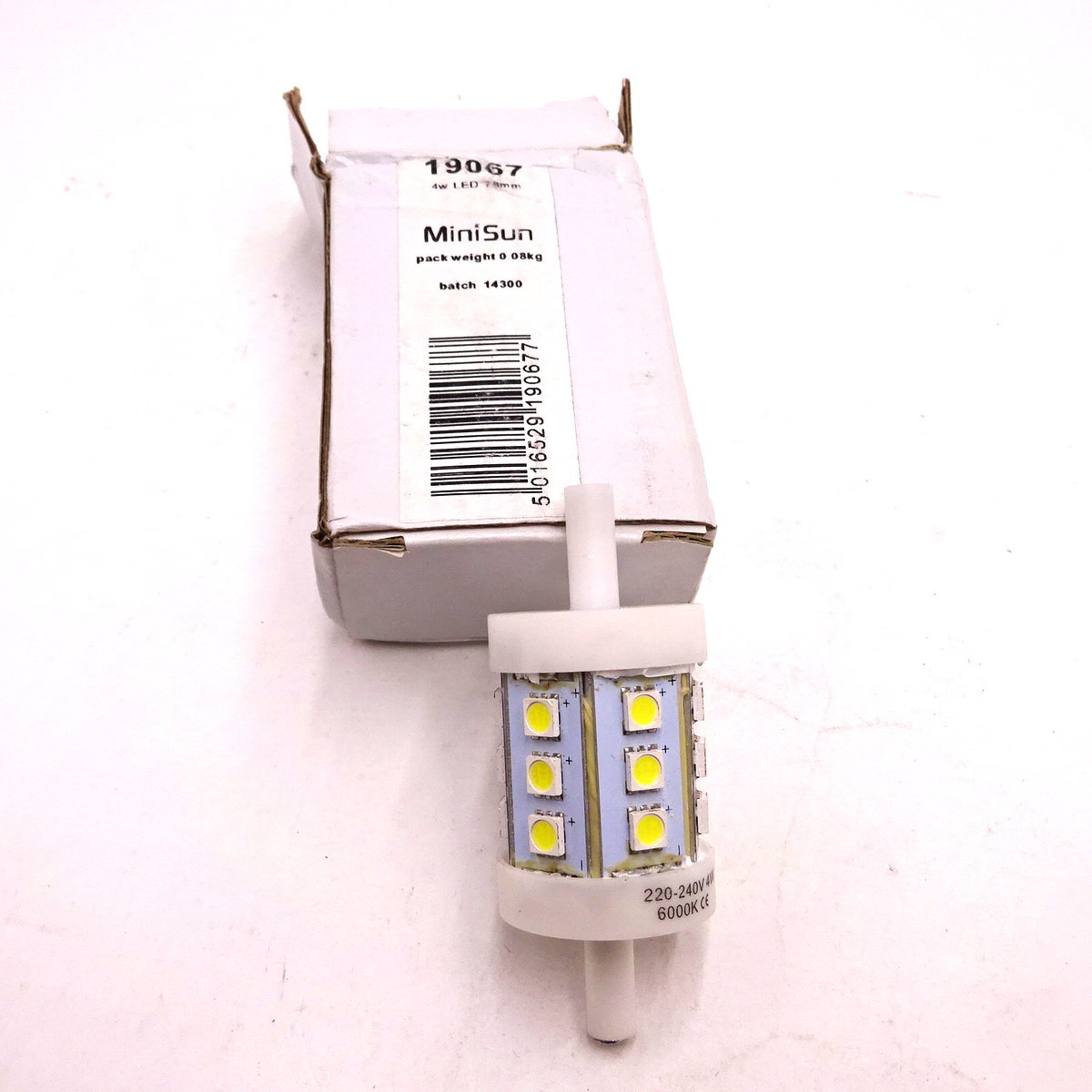 LED Light 19067 Minisun 220-240V 4W 6000K *New*