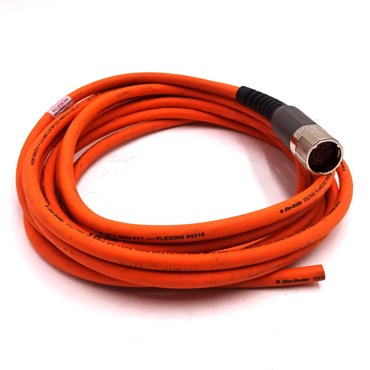 Motor Power Cable 2090-CPWM7DF-16AF30 Allen-Bradley Series A 5M *New ...