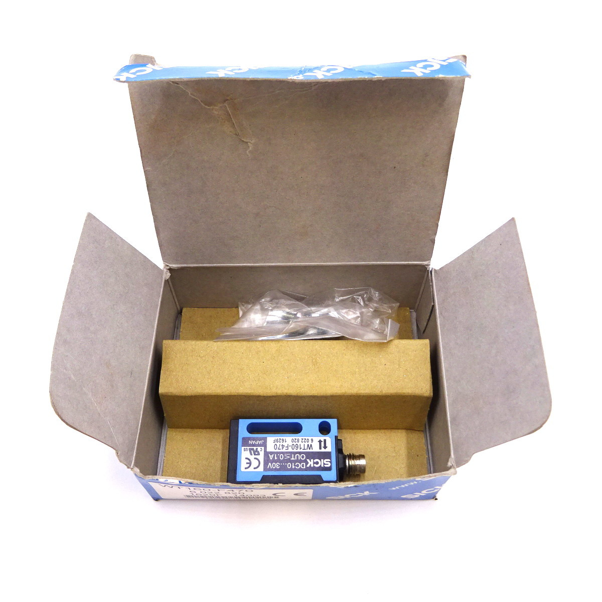 Photoelectric Sensor WT160-F470 Sick 0-1000mm Range 10-30Vdc 100mA PNP ...
