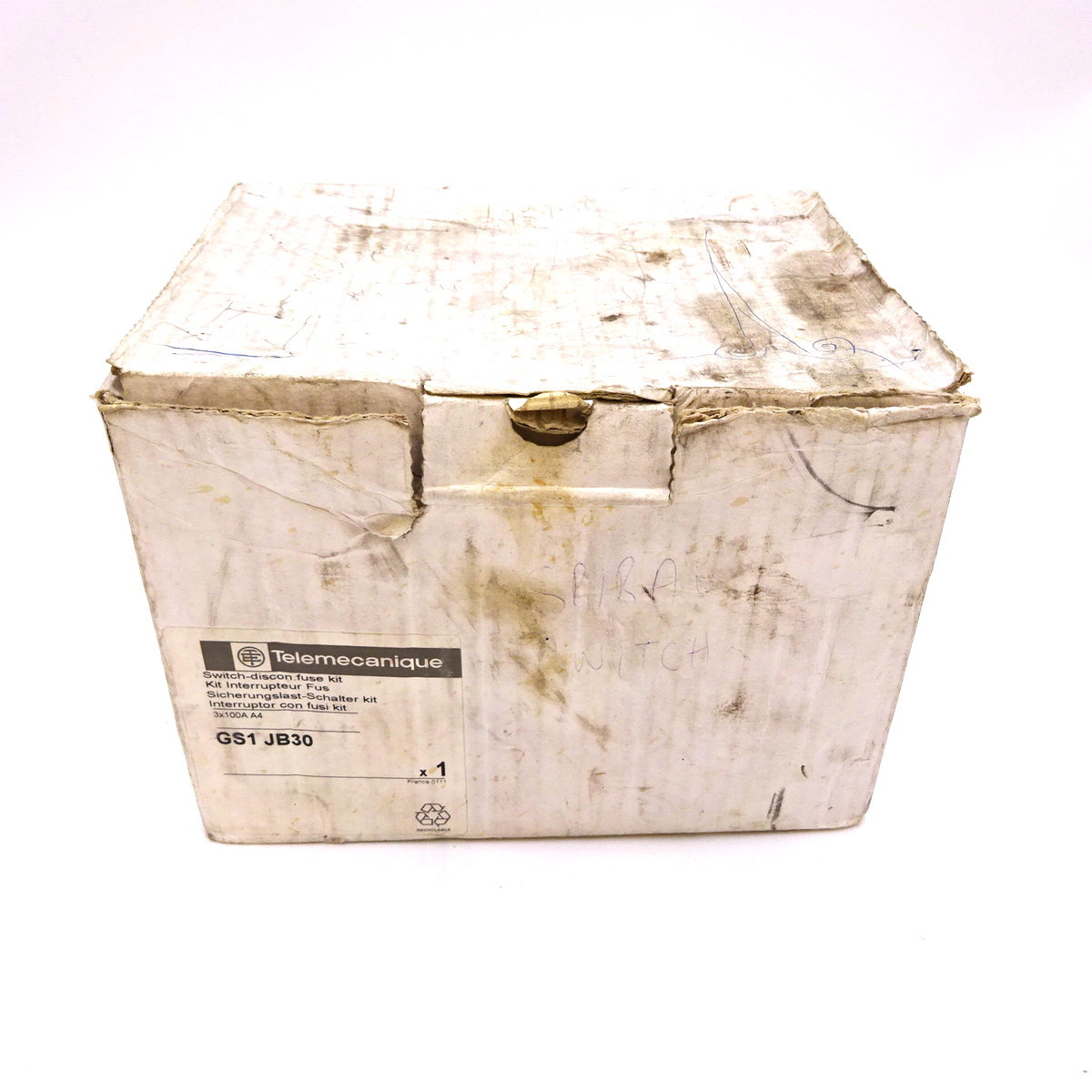 Fuse Switch Kit GS1-JB30 Telemecanique 100A GS1 Series GS1JB30 *New ...