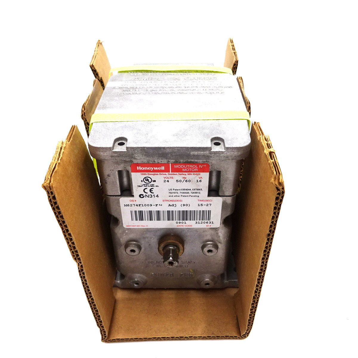 Modutrol IV Motor M6274F-1009-F Honeywell 24V 50/60Hz 16VA 8.5Nm ...