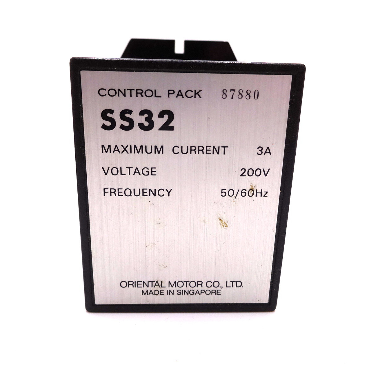 Speed Control Pack SS32 Oriental Motor 200V 3A 50/60Hz 87880 *New ...