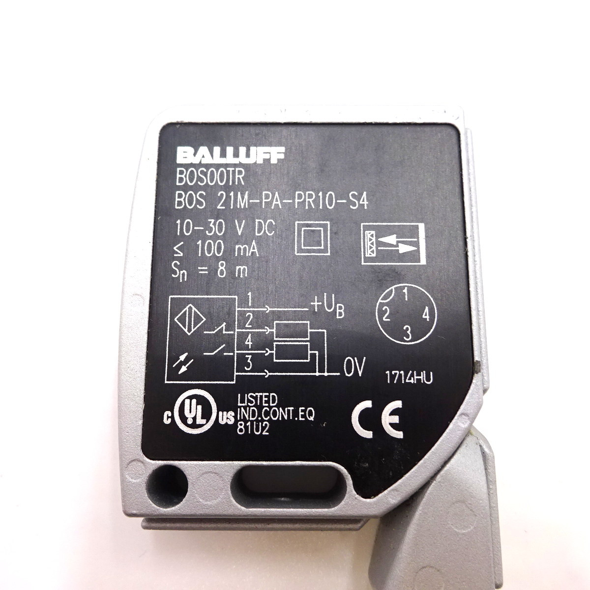 Photoelectric Sensor BOS-21M-PA-PR10-S4 Balluff 10-30VDC 100mA 8m BOS21PAPR10S4 *New* - Axxa ...