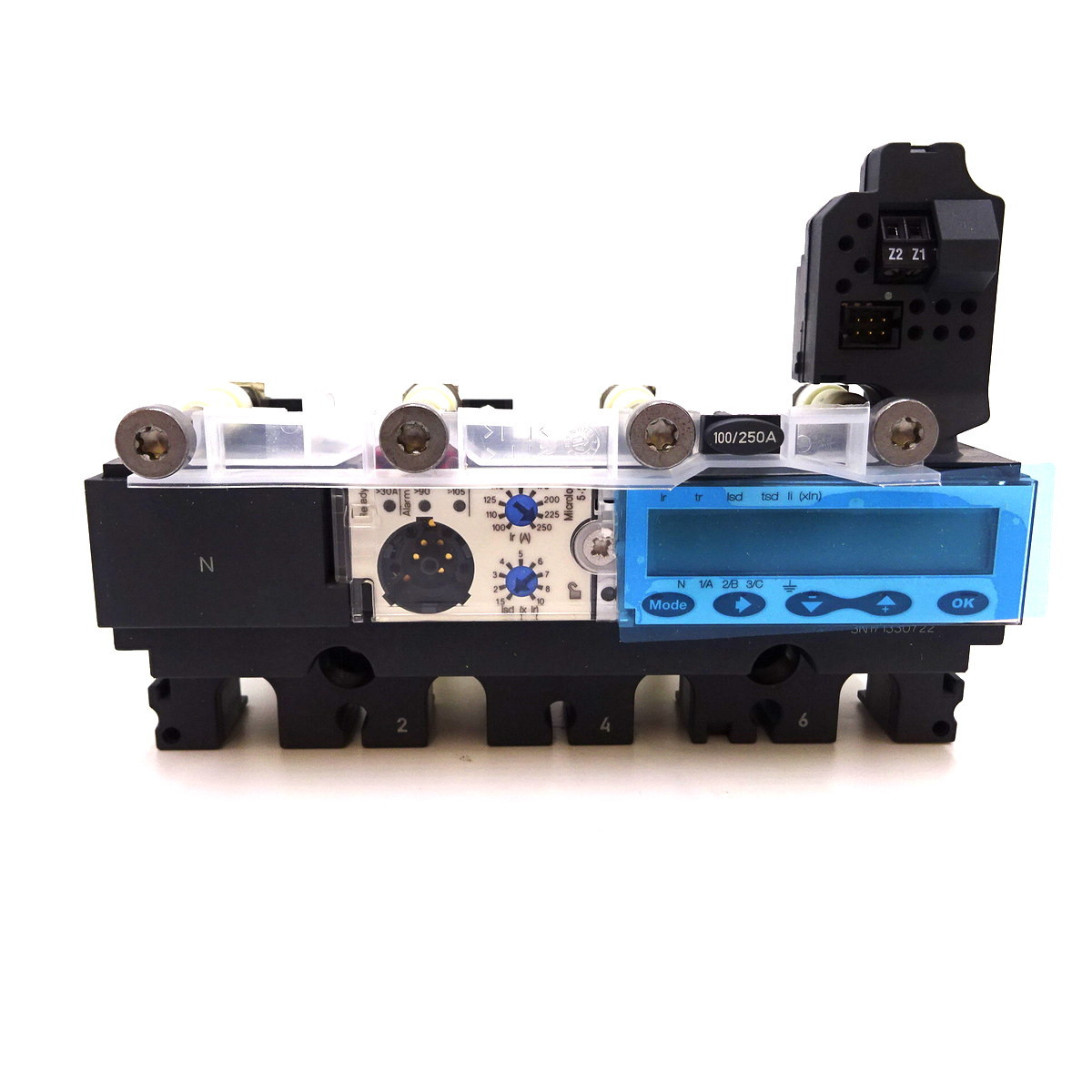 Micrologic Trip Unit LV431496 Schneider 250A 4P COMPACT NXS250 ML5.2E ...
