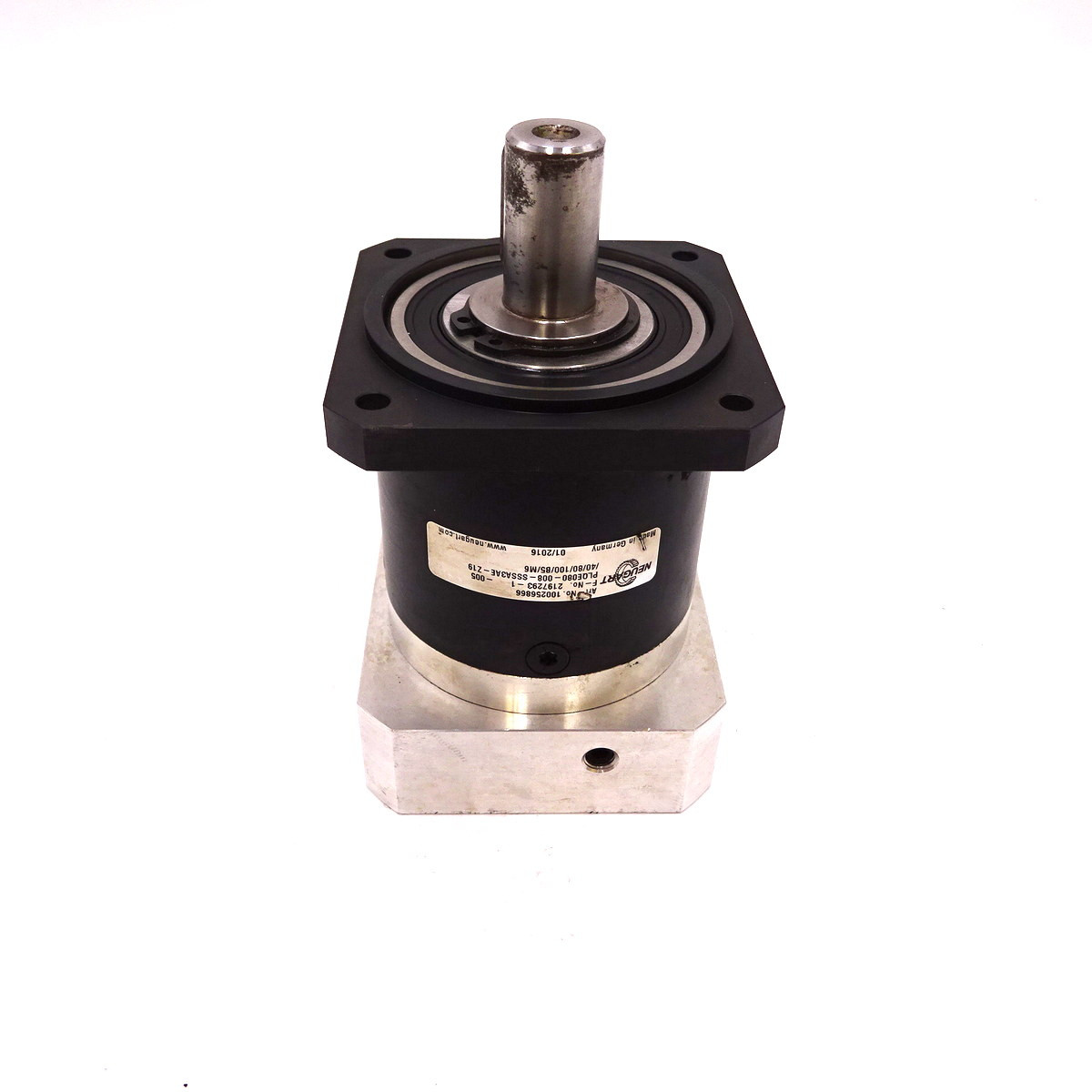 Planetary Gearbox PLQE080-008-SSSA3AE-Z19/40/80/100/B5/M6 Neugart i=8 ...