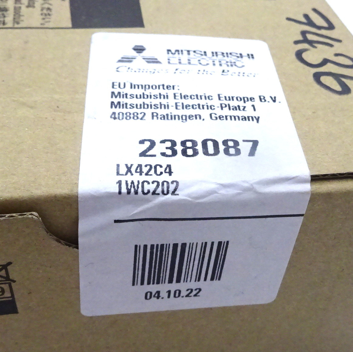 PLC Input Module LX42C4 Mitsubishi 64-Point - Axxa - Motor Control ...
