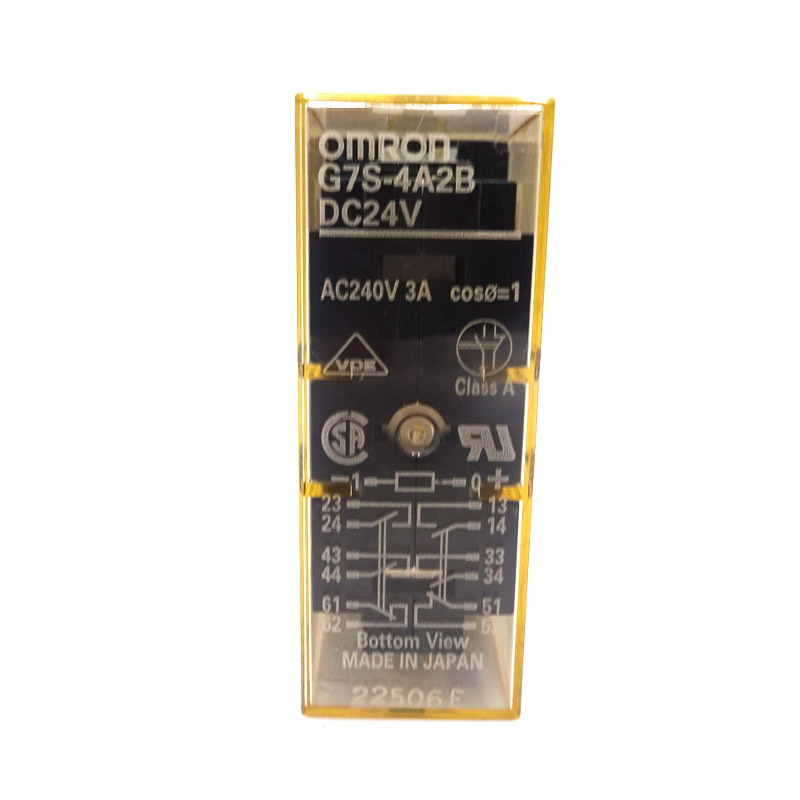 General Guided Relay G7S-4A2B Omron 24VDC *Used* - Axxa - Motor Control ...