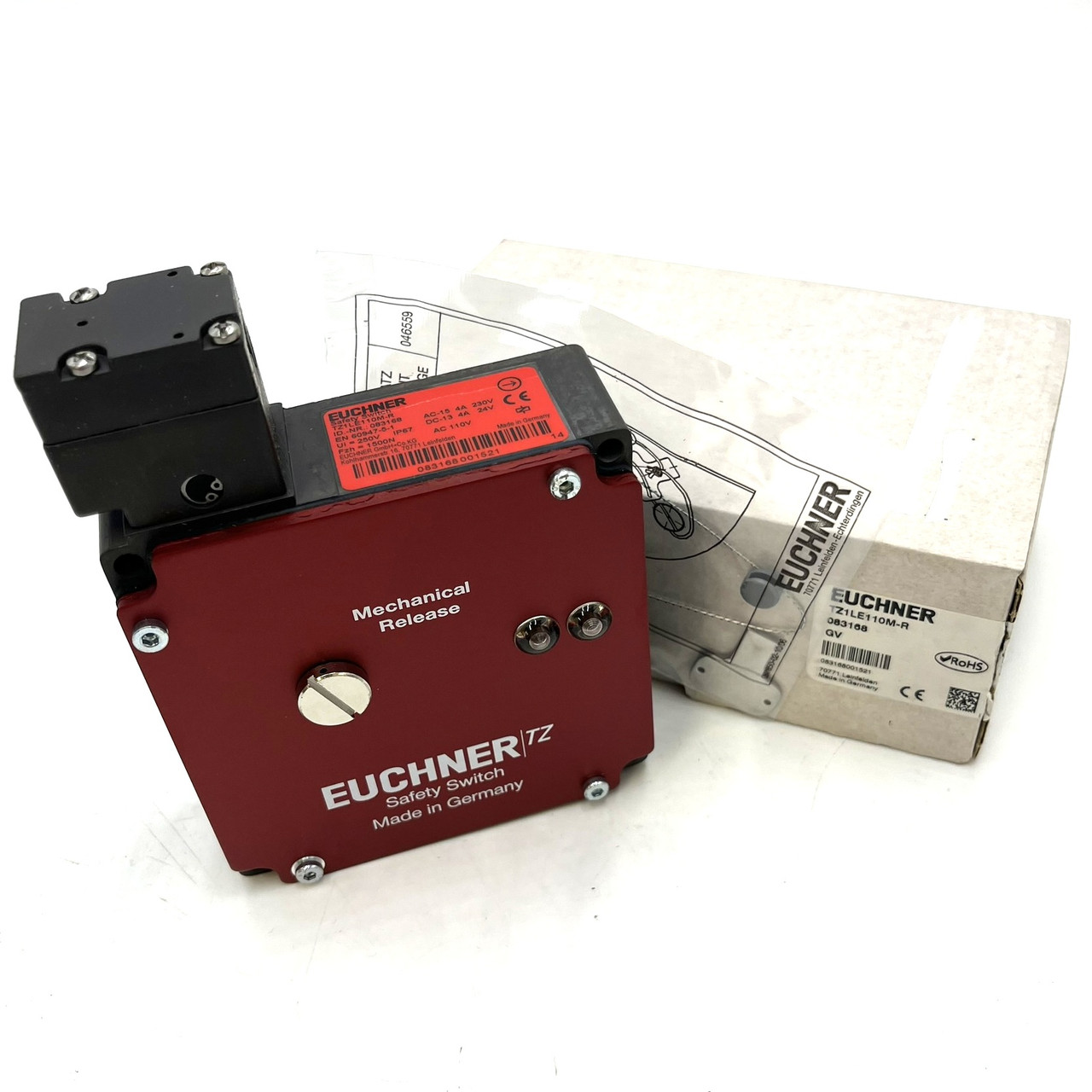 Safety Interlock Switch TZ1LE110M-R Euchner 083168 - Axxa - Motor Control & Automation