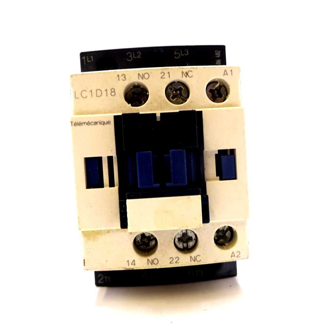 Contactor LC1D18U7 Schneider 240VAC 50/60Hz 1NO 1NC *Used* - Axxa ...