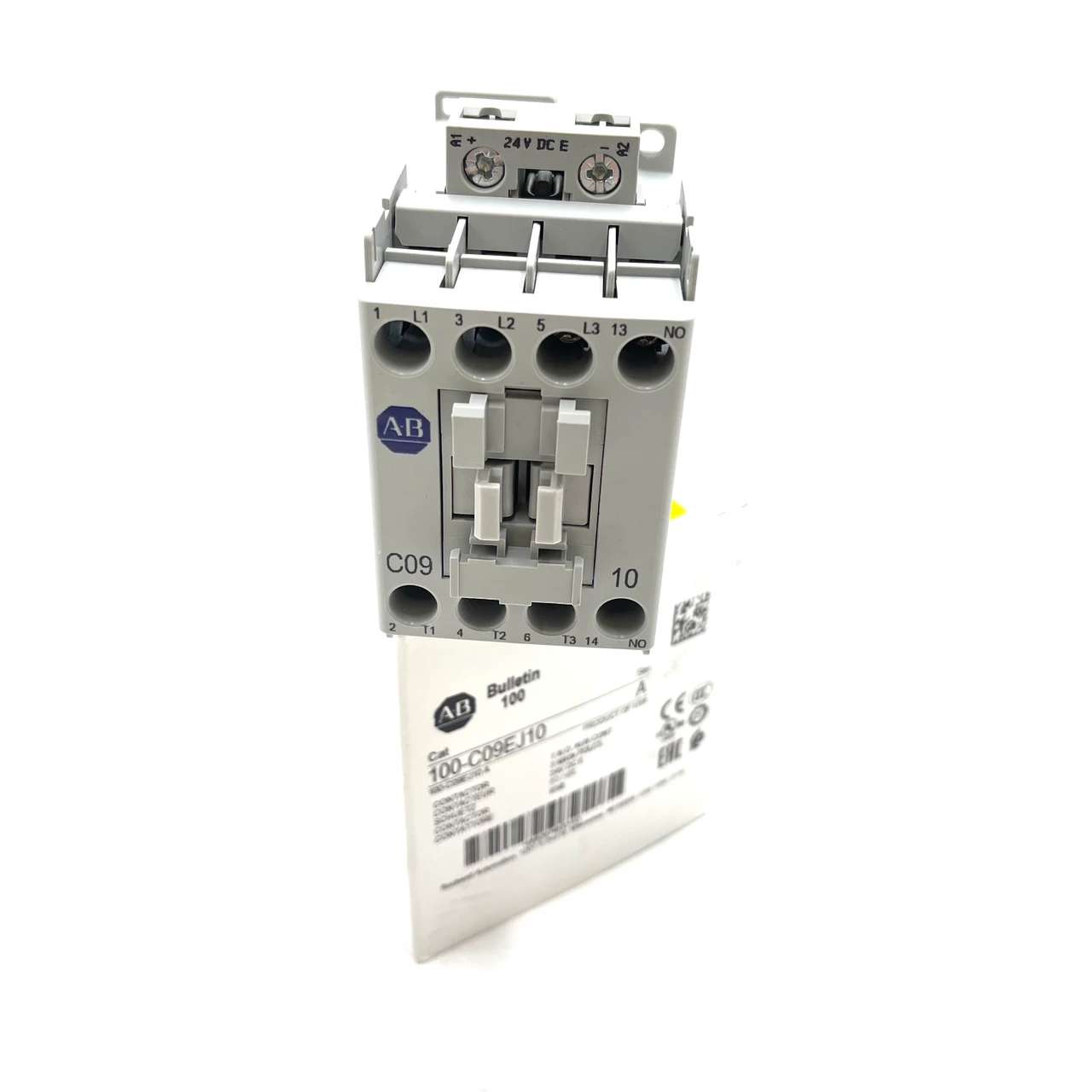 Contactor 100-C09EJ10 Allen Bradley 3P 4kW 24VDC 100C09EJ10