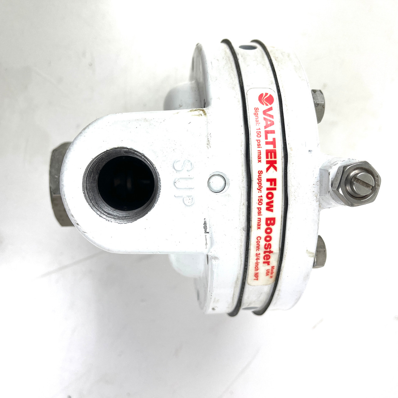 Valve Flow Booster 076407.999.000 150psi 3/4" NPT Valtek 070708 *Used ...