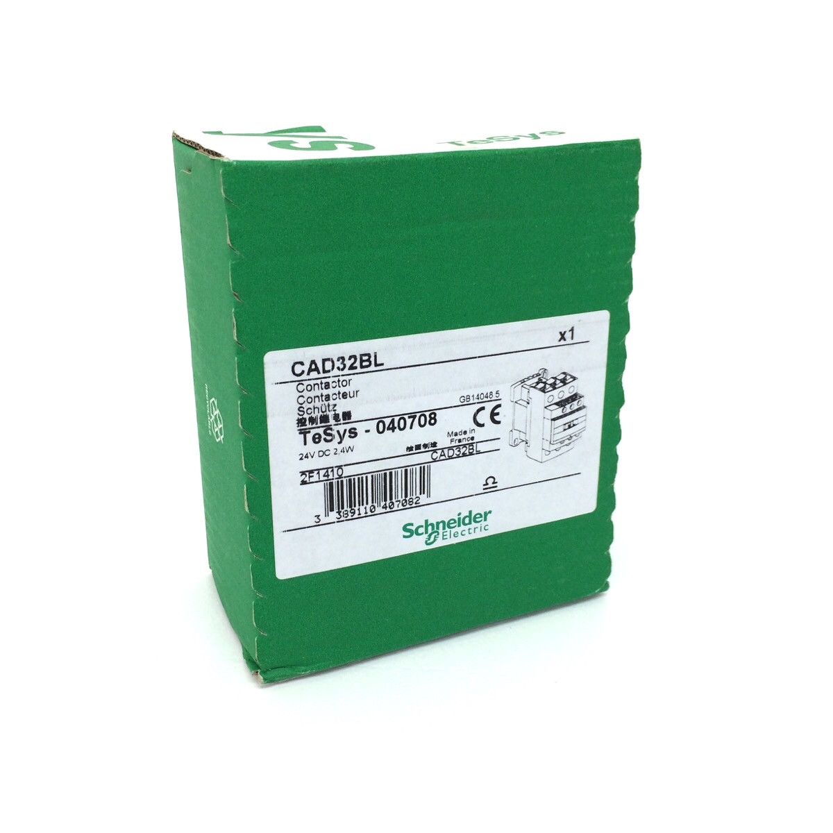 Control Relay 040708 Schneider 24VDC CAD32BL - Axxa - Motor Control ...