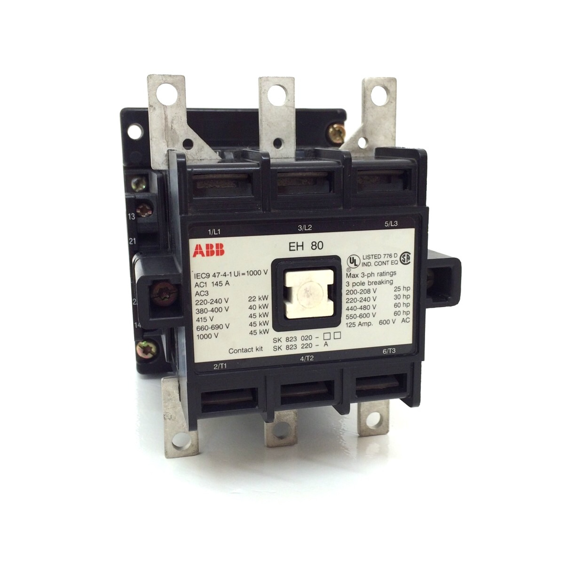 Drive Contactor SK-825-485-AF ABB 110VAC EHDB220-21-11 SK825485-AF *Fitted Only* - Axxa - Motors ...