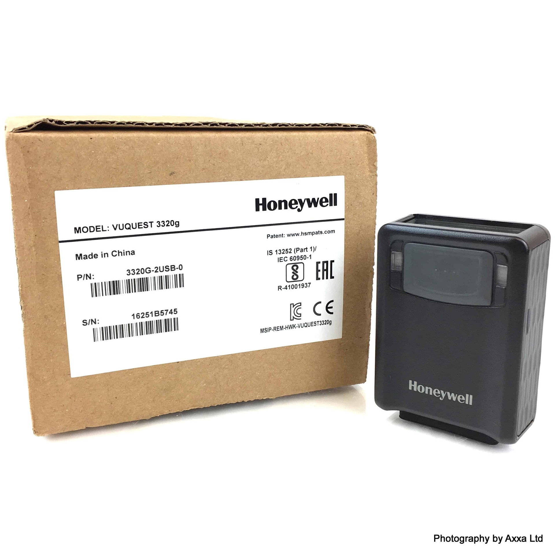 Barcode Scanner 3320G-2USB-0 Honeywell 3320G-2-INT 52-52559-N-3-FR ...