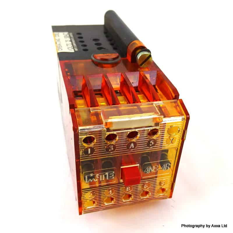 4-Pole Relay 4N8-4R-25VAC MTE 01-2450-25 - Axxa - Motor Control ...
