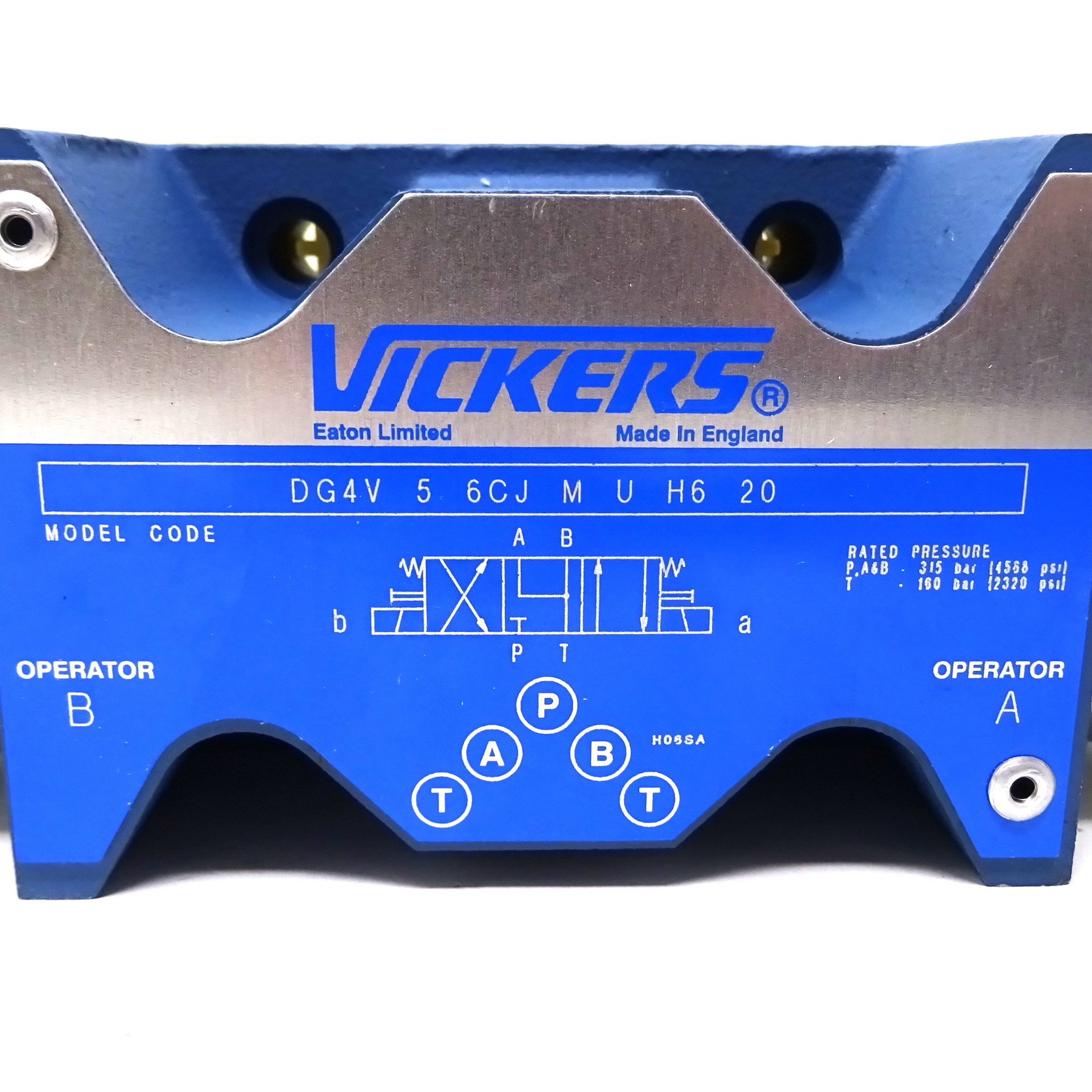 Solenoid Valve DG4V-5-6CJ-M-U-H6-20 Vickers DG4V56CJMUH620 *New* - Axxa - Motor Control & Automation