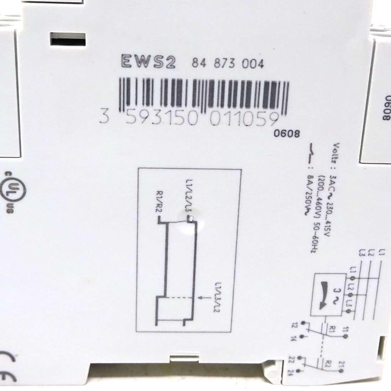 Phase Monitoring Relay 84873004 Crouzet EWS2 - Axxa - Motor Control ...