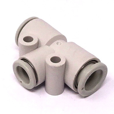 Tee Fitting KQ2T10-08A SMC 8mm to 2 x 10mm KQ2T1008A *Pack of 4* - Axxa ...