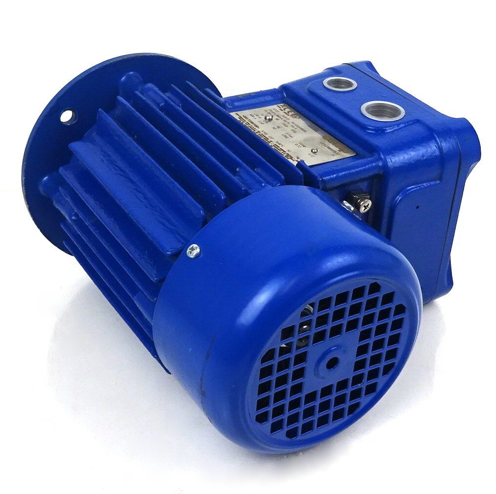 3Ph AC Motor AB75r-71B-4 CEMP 0.37kW 1390rpm ATEX S1 II2G *New* - Axxa ...