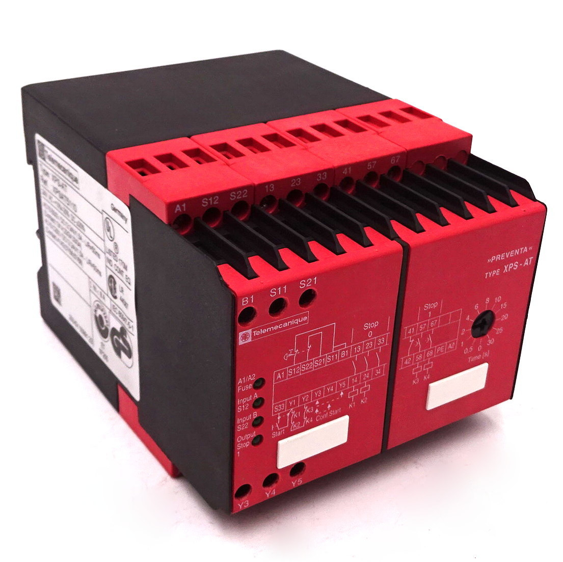 Safety Relay XPSAT5110 Telemecanique 24VAC/DC 8A *New* - Axxa - Motor ...